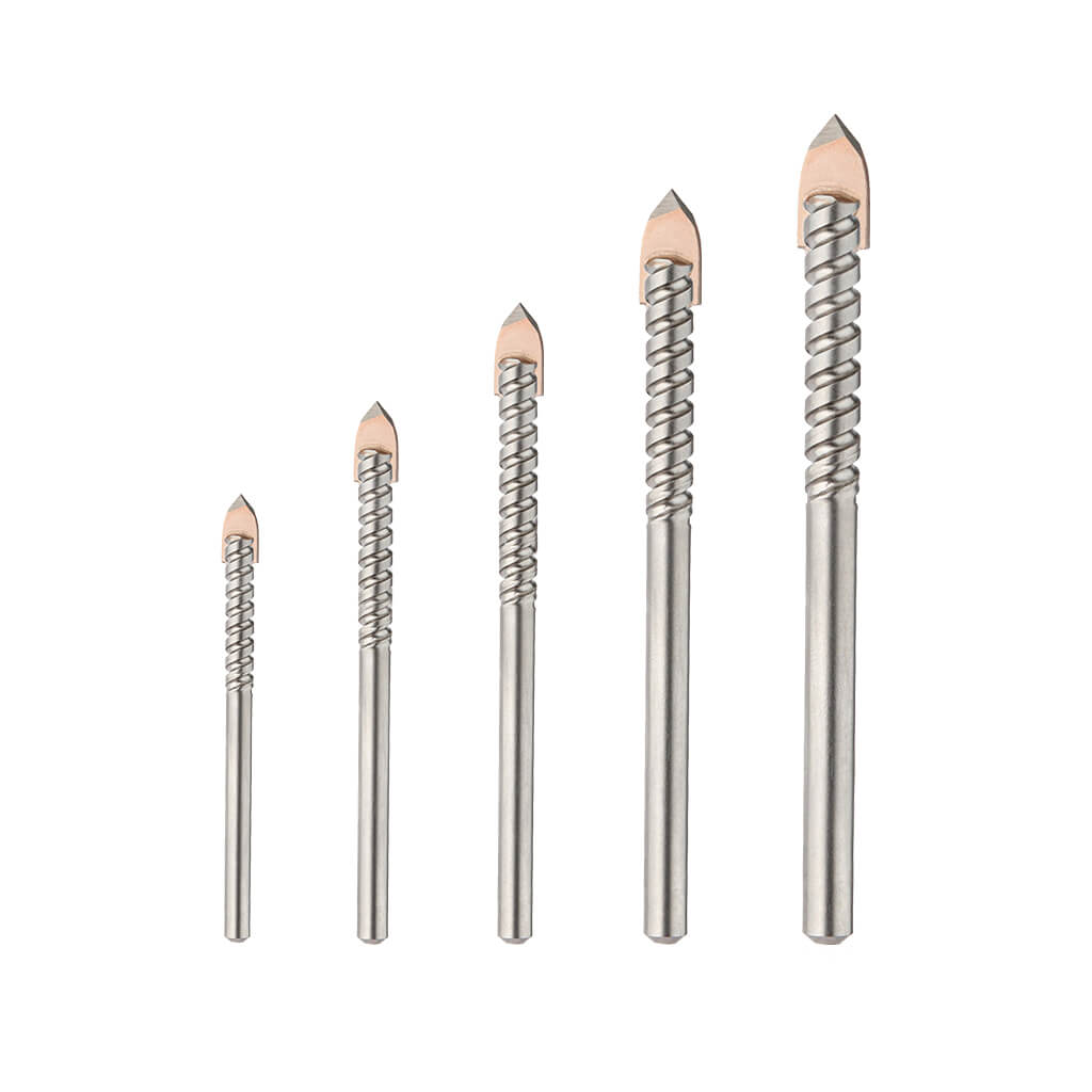 SABERCUT 4 Cutter Glass and Tile Drill Bit Set 5 Piece