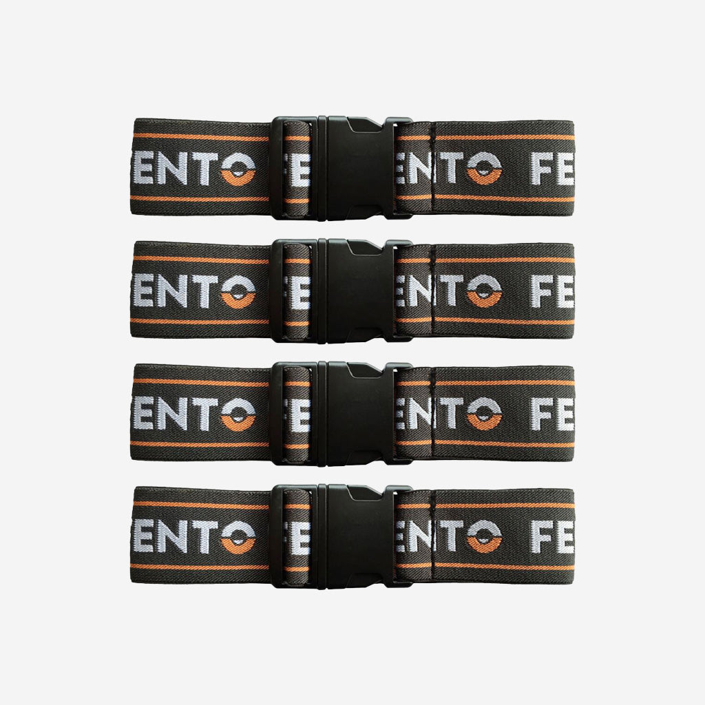 Fento Max Elastic Clip Straps (4-Pack)
